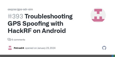Troubleshooting Gps Spoofing With Hackrf On Android Issue Osqzss Gps Sdr Sim Github