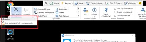 Turn Off Lock On Session End Teamviewer Support