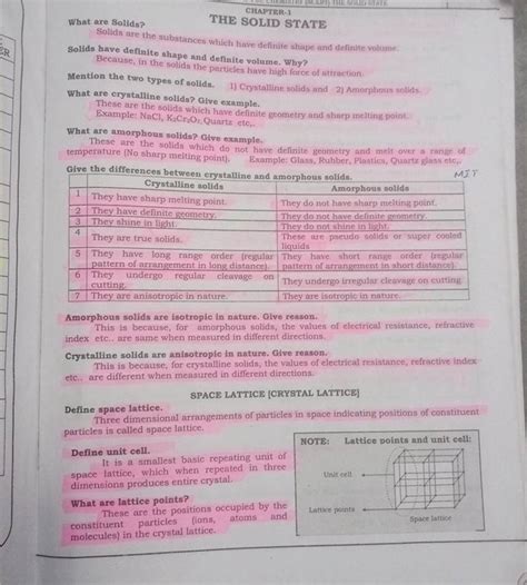 What Are Solids Solids Are The Substances Which Have Definite Shape And