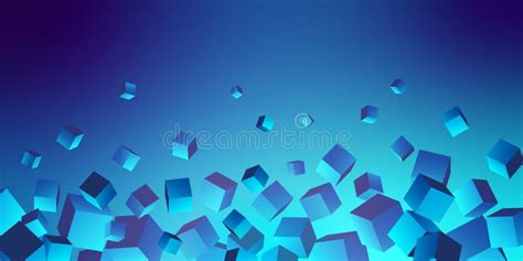 Abstract Cube Background Stock Vector Illustration Of Modern 252107199