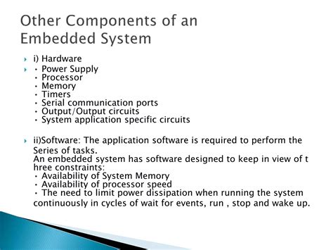 sybsc it sem iv embedded systems unit i core of embedded systems pptx computing technology