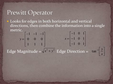 ppt digital image processing “edge detection” powerpoint presentation