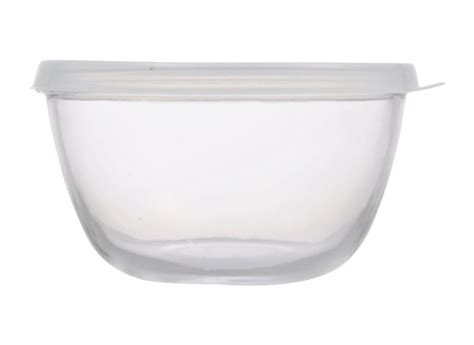Cooking Concepts Clear Glass Storage Bowls With Plastic