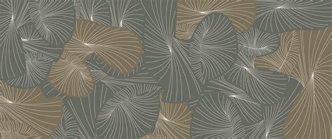 Abstract Line Art Background Minimalist Pencil Hand Drawn Contour Doodle Scribble Curve Lines