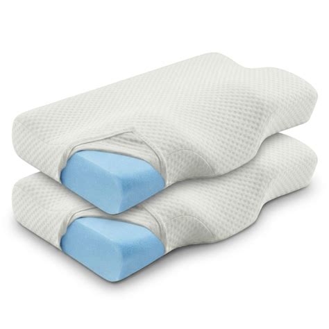 Cooling Gel Orthopedic Memory Foam Cervical Pillow Sleepsia