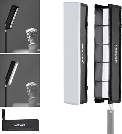 Neewer Tubular Light Grid Softbox Diffuser For Rgb1 Led