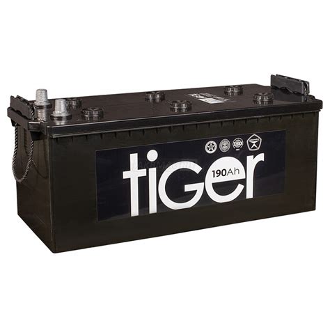 Аккумулятор автомобильный TIGER 190 euro 1200 А обр. пол. 190 Ач (6СТ-190)