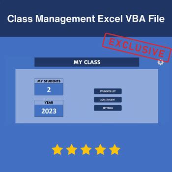 MY CLASS Streamlined Classroom Management In Excel FREEBIE By Educatorly