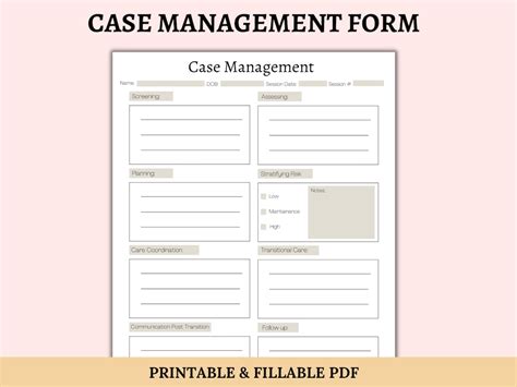 Case Manager Progress Notes Client Notes Case Notes Counseling Notes