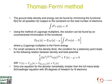 Ppt Density Functional Theory An Introduction Powerpoint Presentation Id 2403757