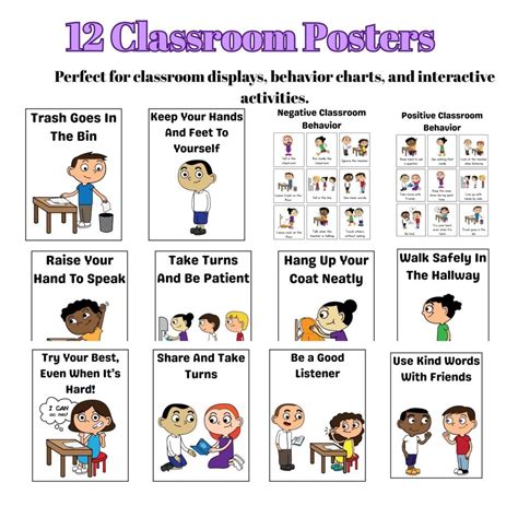 Classroom Rules And Expectations Activities Learn Grow Aspire