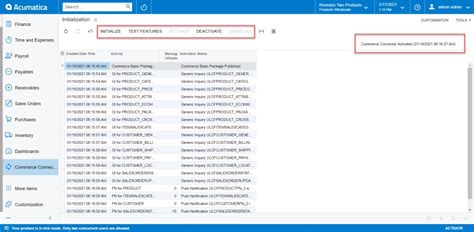 Initializing The Connector Kensium Products Documentation