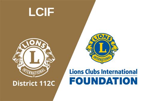 Lions Clubs International Foundation Lcif Lions Clubs District 112c