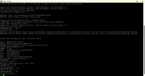 SK AM62A LP SK AM62A LP Steps For Dfu Processors Forum Processors TI E2E Support Forums