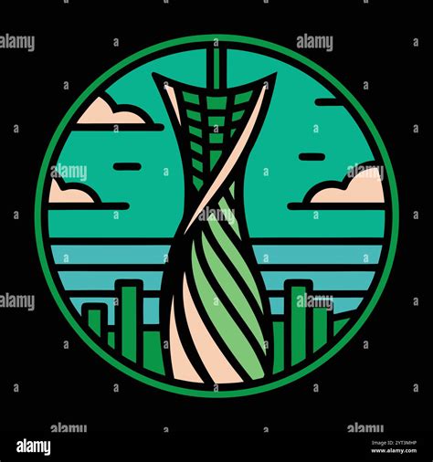 Modern Architectural Building Vector Illustration Printable Design Stock Vector Image And Art Alamy