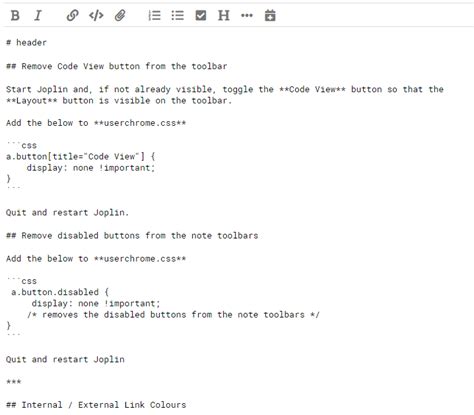 Joplin Customization Lounge Joplin Forum