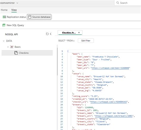 how to set up microsoft fabric database mirroring for azure cosmos db