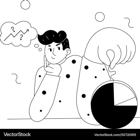 Quantitative Analysis Royalty Free Vector Image