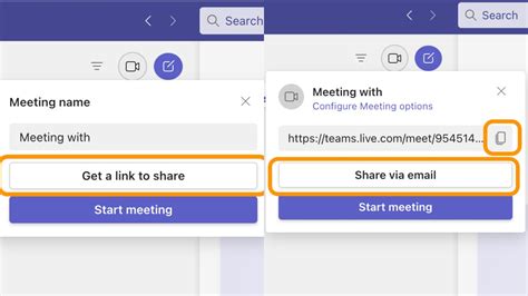 how to create microsoft teams meeting link for guest
