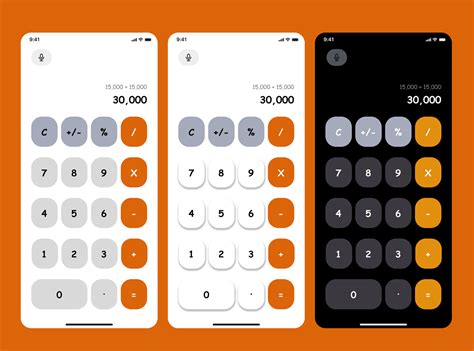 Calculator Ui On Behance