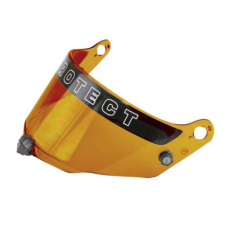 Rugged Radios Pyro Shield Sa20 Amber Pyrotect Amber Helmet Shield With — Guaranteed Auto Parts