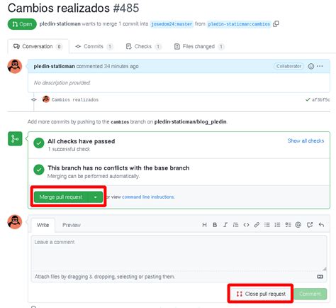 ¿cómo colaborar en un proyecto de software libre ¿qué es un pull