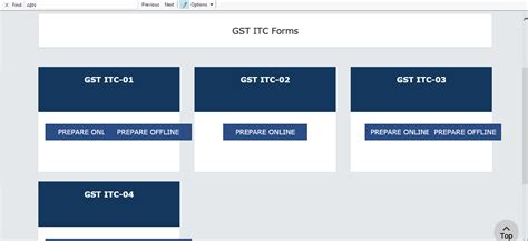 Guide To Fill GST Form ITC 01 Claiming Input Tax Credit Busy