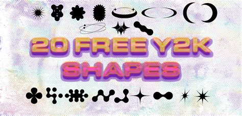 FREE Y2K SHAPES On Behance
