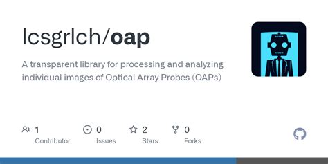 GitHub Lcsgrlch Oap A Transparent Library For Processing And Analyzing Individual Images Of