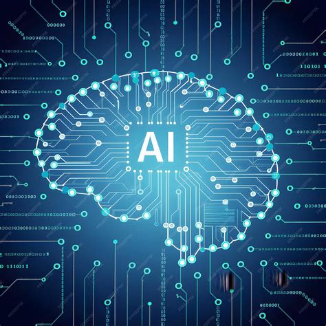 Innovative Ai Technology With Brain And Circuitry Visualization