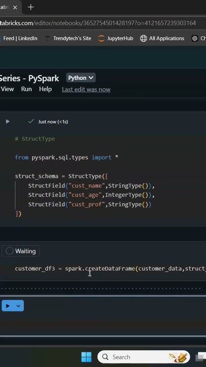 Pyspark Apachespark Programming Coding Learnpyspark Dataframes