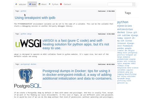 Django Blog · Github Topics · Github