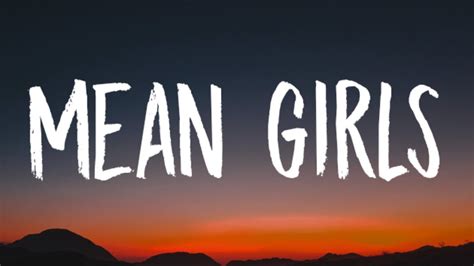 Charli Xcx Mean Girls Lyrics Youtube