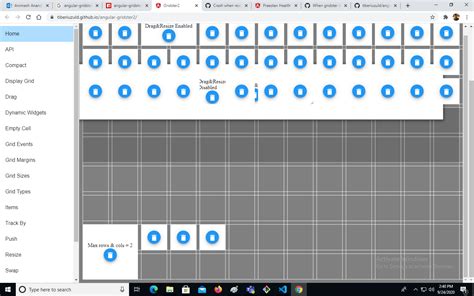When Gridster Item Move Then Hang The Screen Of Browser Issue 638 Tiberiuzuld Angular