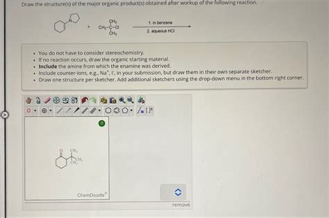 Answered: Draw the structure(s) of the major… | bartleby