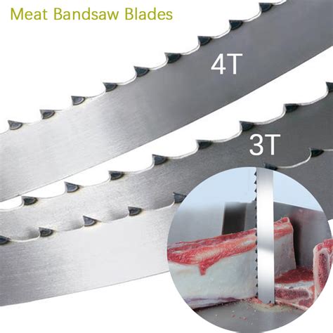 Food Grade Customized Length Band Saw Blades For Cutting Meat And Frozen