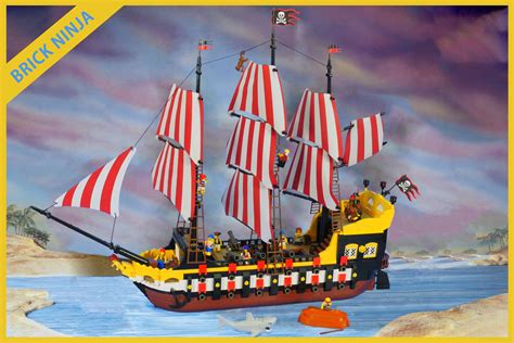 A Gun Black Seas Barracuda A Lego Pirate Ship EverydayBricks
