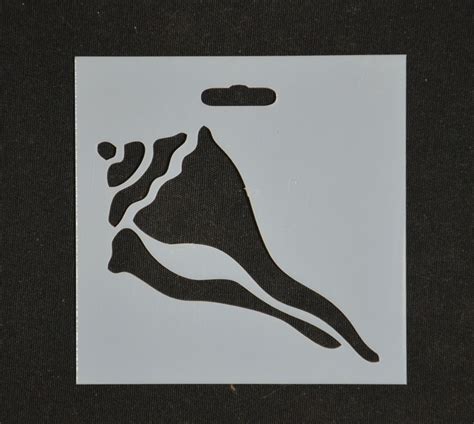 Stencil Shell 4 10 X 10cm Wannapaint