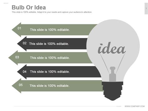Bulb Or Idea Ppt PowerPoint Presentation Designs