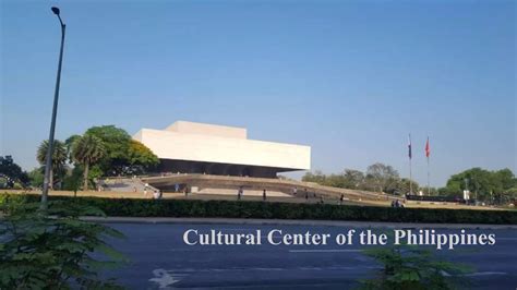 Cultural Center Of The Philippines By Rg Garbin Pptx