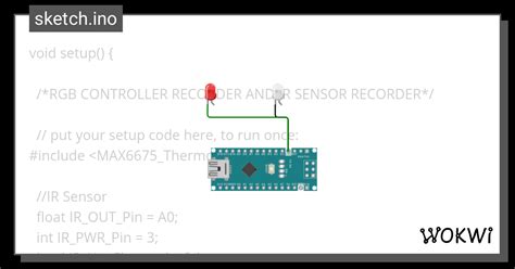 Arduino Input Capture RGB IR Wokwi ESP32 STM32 Arduino Simulator