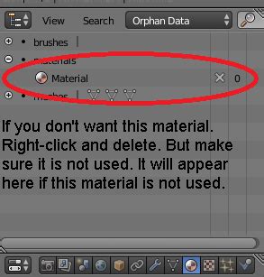 Rendering How To Delete Unwanted Material Blender Stack Exchange