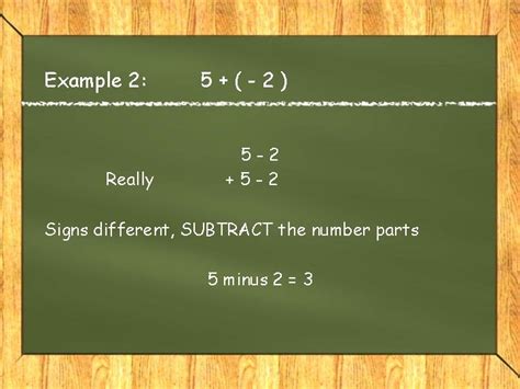 combining signed numbers adding and subtracting signed numbers