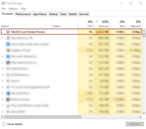how to fix mouso core worker process high memory cpu disk usage
