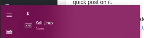 Windows Subsystem For Linux WSL GUI With Kali Gadget How To