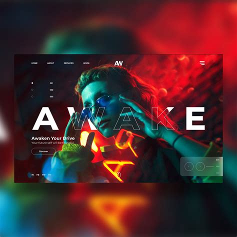 for your inspiration web ui design landing shots on behance