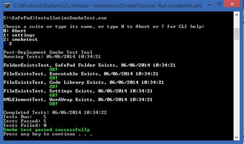 Stephen Haunts Writer Speaker Run Smok Tests From The Command Line