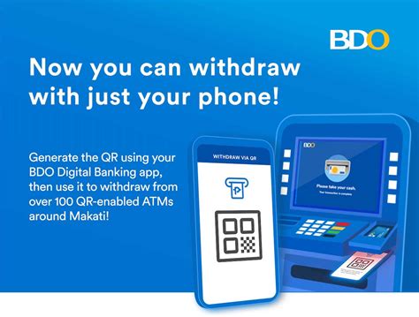 Bdo Offers Qr Code Withdrawals From Select Atms Yugatech Philippines Tech News And Reviews