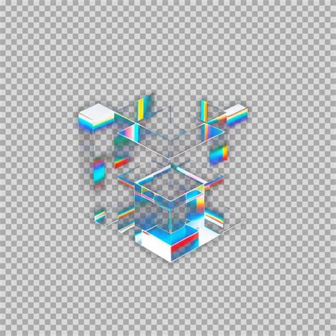 Premium Psd 3d Abstract Render Shape