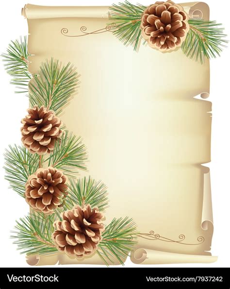 Old Scroll Royalty Free Vector Image VectorStock